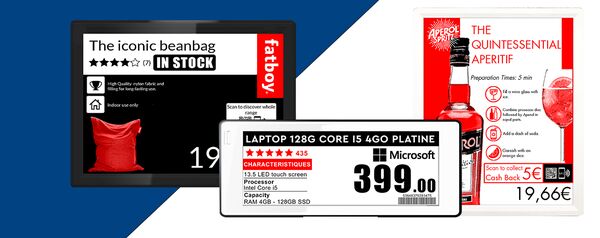 G2 VUSION - The modular electronic label